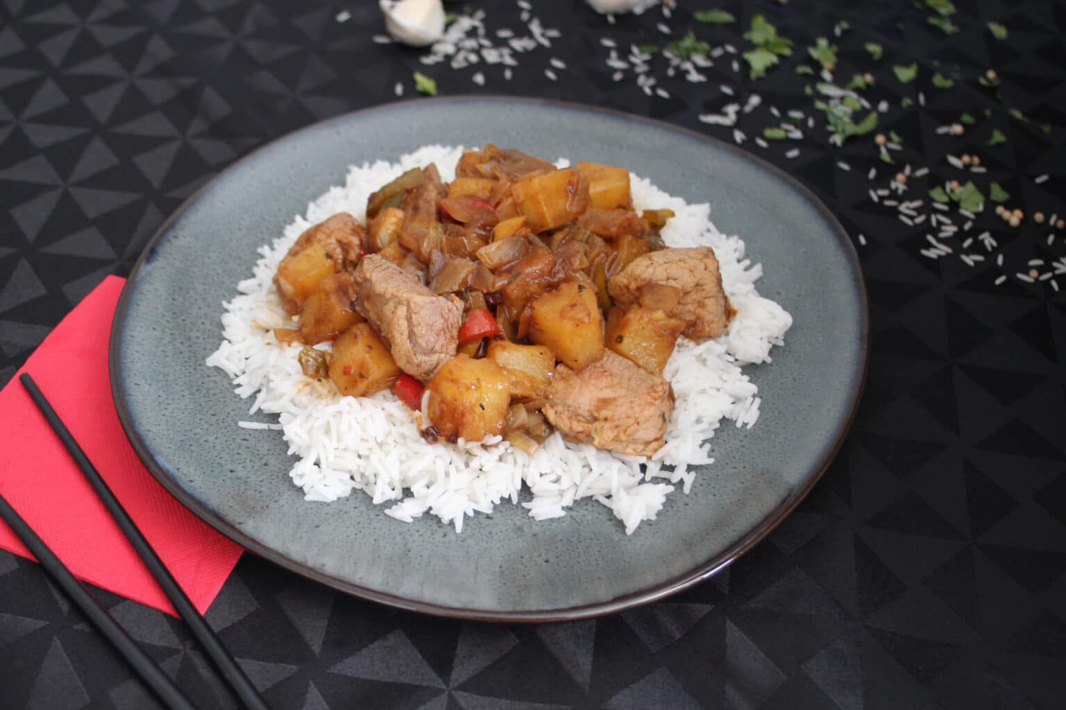 Sauté De Porc à Lananas